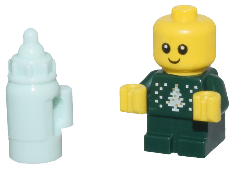 LEGO Holiday Baby and Bottle Minifigure BRAND NEW – BrickResales