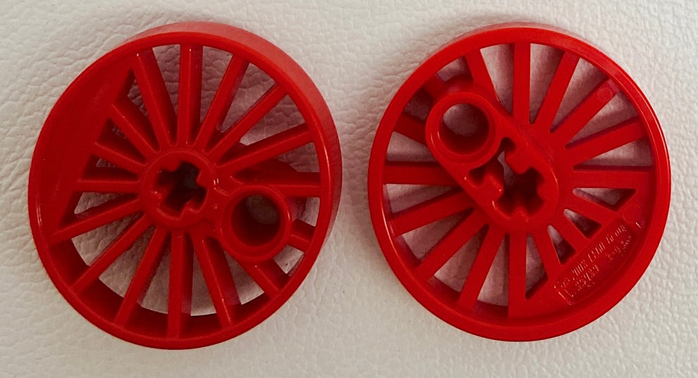 LEGO Red Train Wheel Pack 30mm x2 – BrickResales