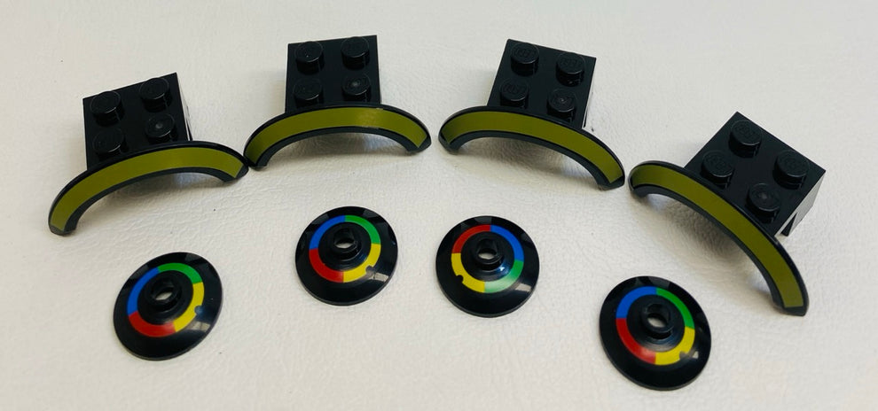 LEGO Supercar Details Fun Pack Printed Wheel Arches and Hubcaps ...