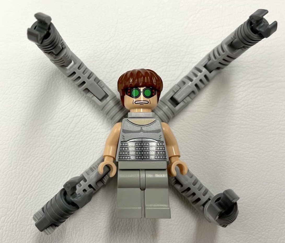 LEGO Marvel Superheroes Dr Octopus / Otto Octavius / Doc Ock Minifigur ...