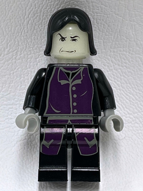 LEGO Harry Potter Professor Severus Snape Minifigure - Glow in the Dar ...