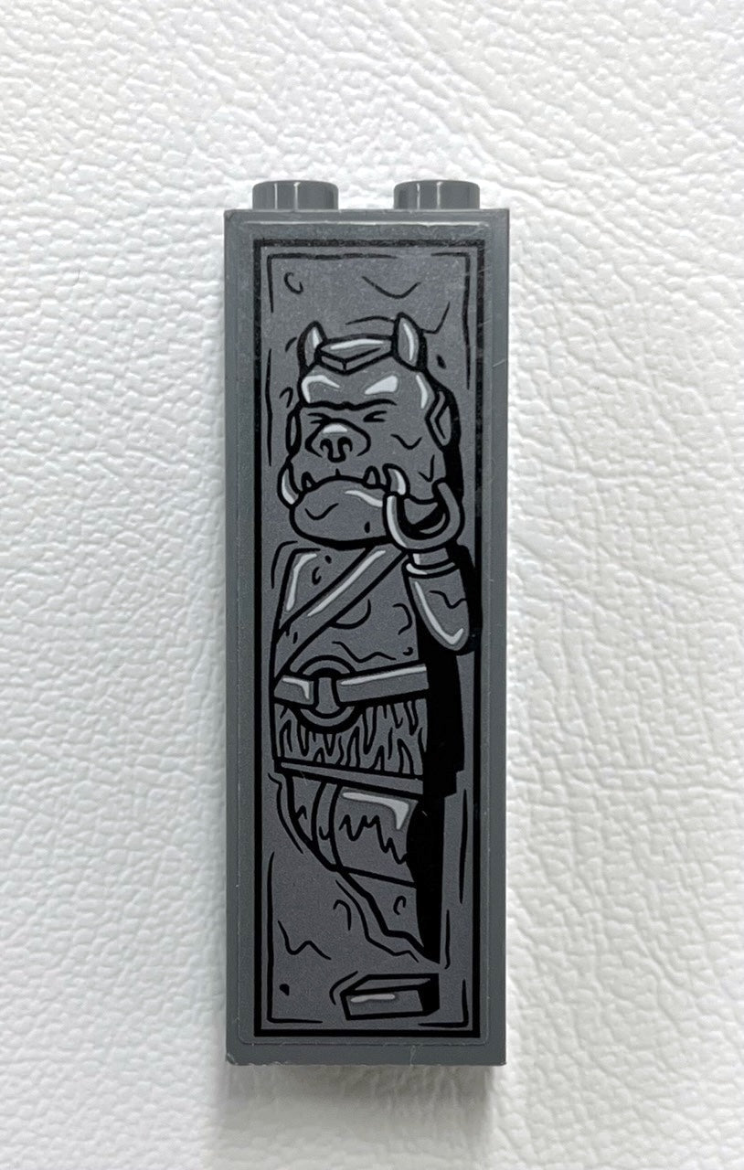 LEGO Star Wars Gamorrean In Carbonite “Minifigure” Brick – BrickResales