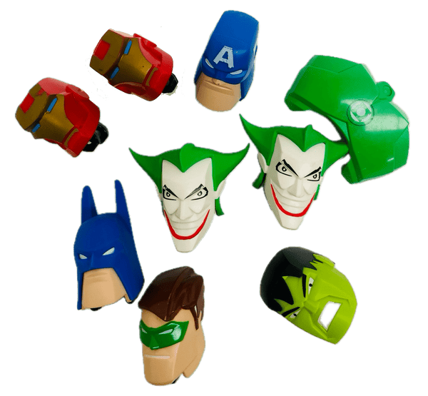 LEGO Superheroes Large Figure Heads Fun Pack DC and Marvel – BrickResales