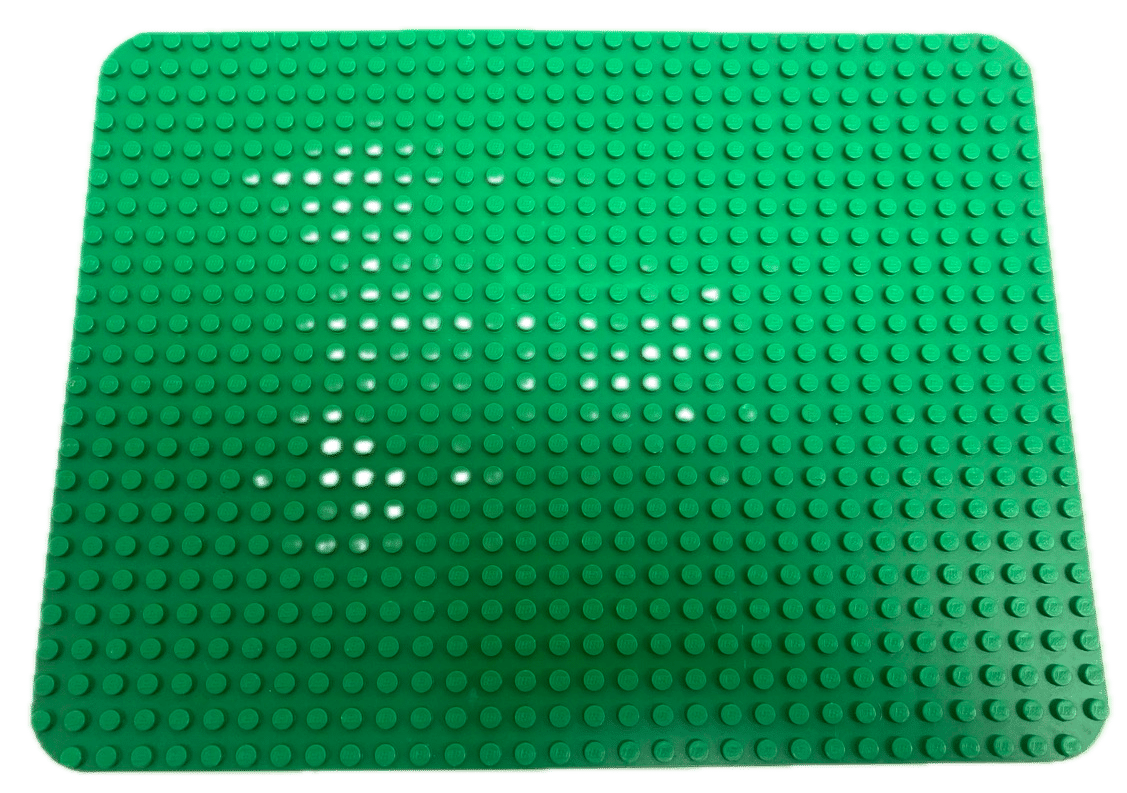 LEGO Vintage Baseplate 24x32 Green with Round Corners – BrickResales