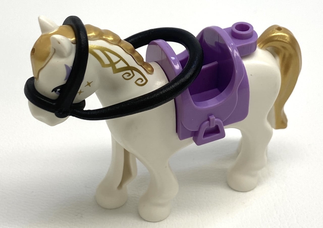 LEGO Friends / Elves Animal Horse With Saddle and Bridle – BrickResales