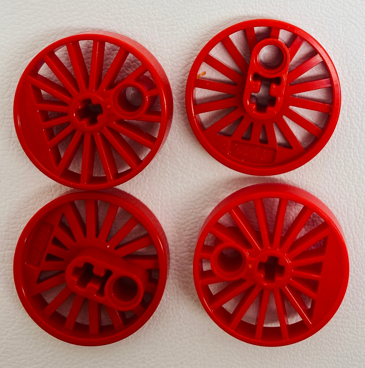LEGO Red Train Wheel Pack 30mm x4 – BrickResales