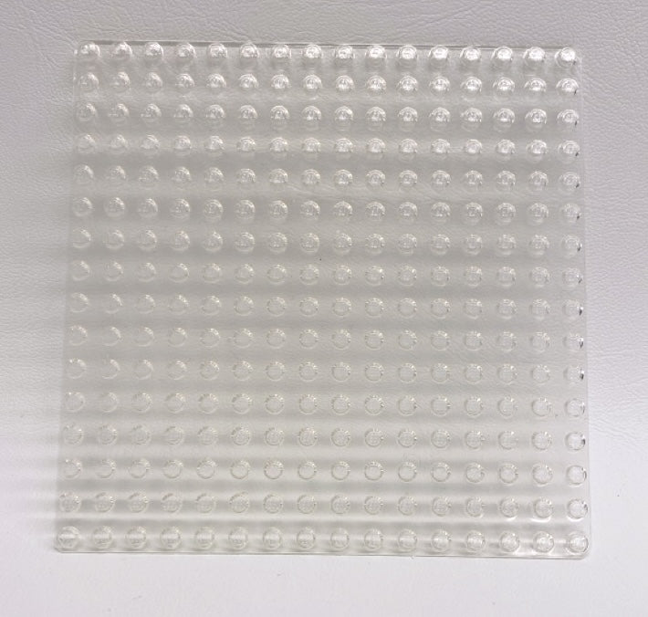 LEGO Baseplate 16x16 Trans Clear – BrickResales