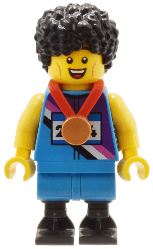 LEGO Sports Sprinter Minifigure - Prosthetic Legs – BrickResales