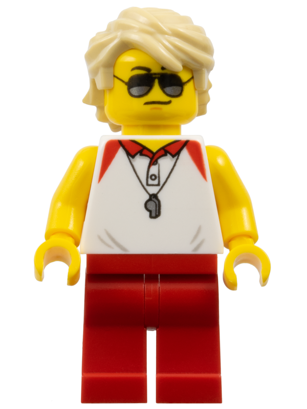 LEGO City Beach Lifeguard Minifigure – BrickResales