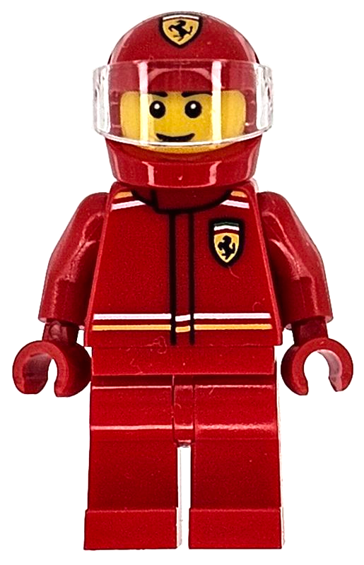 LEGO City Formula 1 Ferrari Driver Minifigure – BrickResales