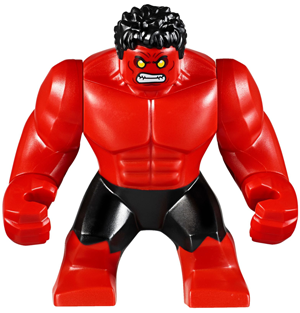 LEGO Marvel Superheroes Red Hulk Giant Figure / Minifigure – BrickResales